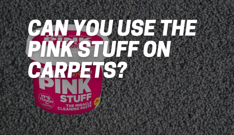 Can You Use The Pink Stuff on Carpets? [Explained] - CarpetsMatter